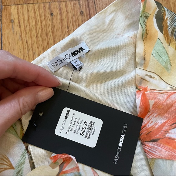 Fashion Nova | Dresses | Nwt Fashion Nova Ready For Hawaii Cutout Maxi ...